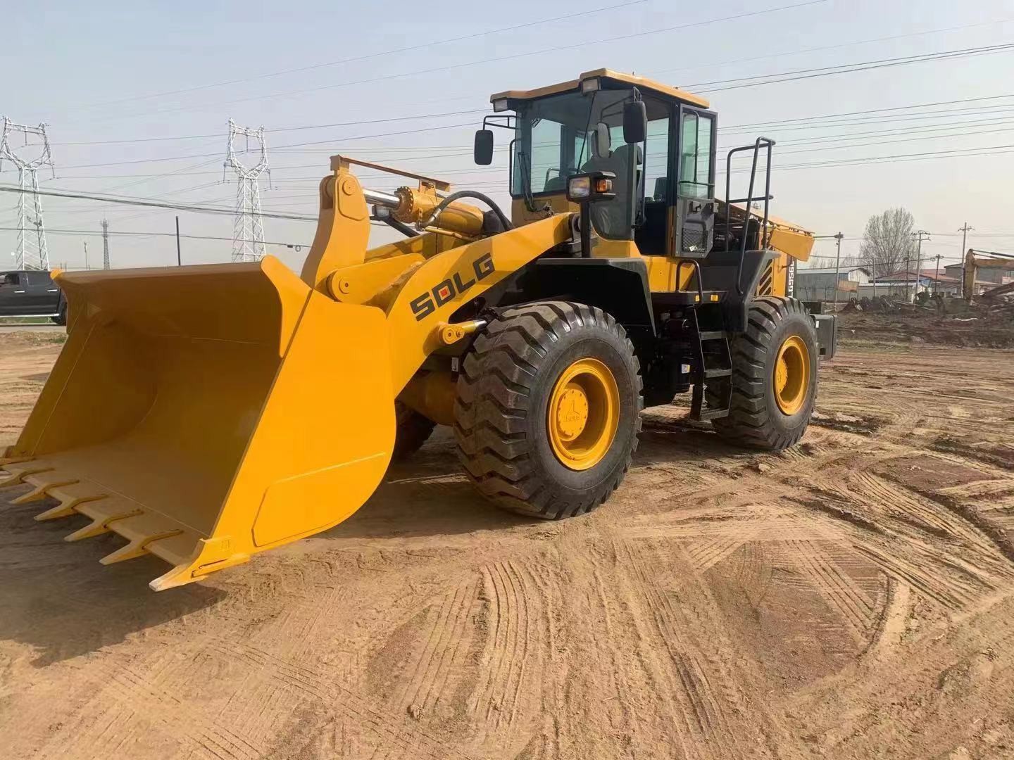 Used Rubber Tyred Wheel Loader Heavy Equipment TEMP 956 Universal Type