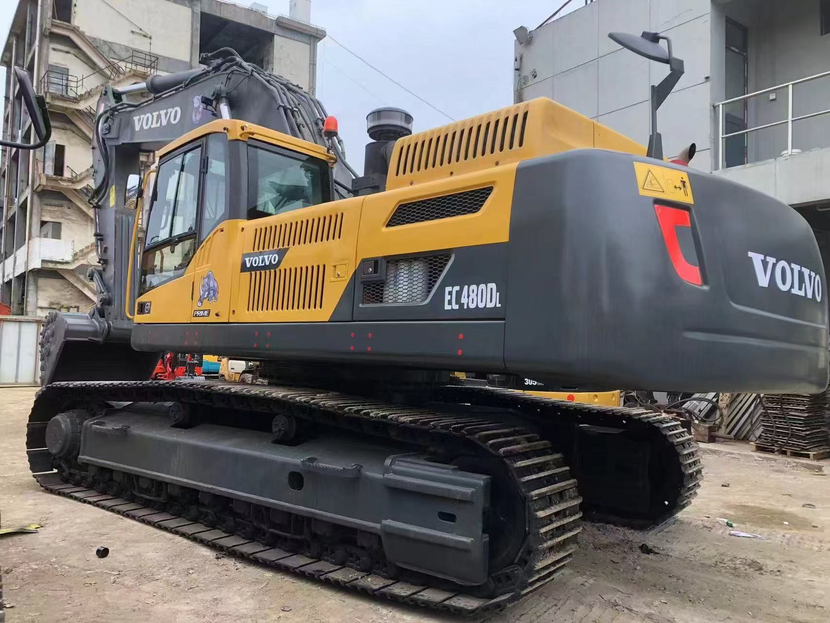 Original Volvo EC 480 Excavator 48 Ton Heavy Machinery Sweden Used ...