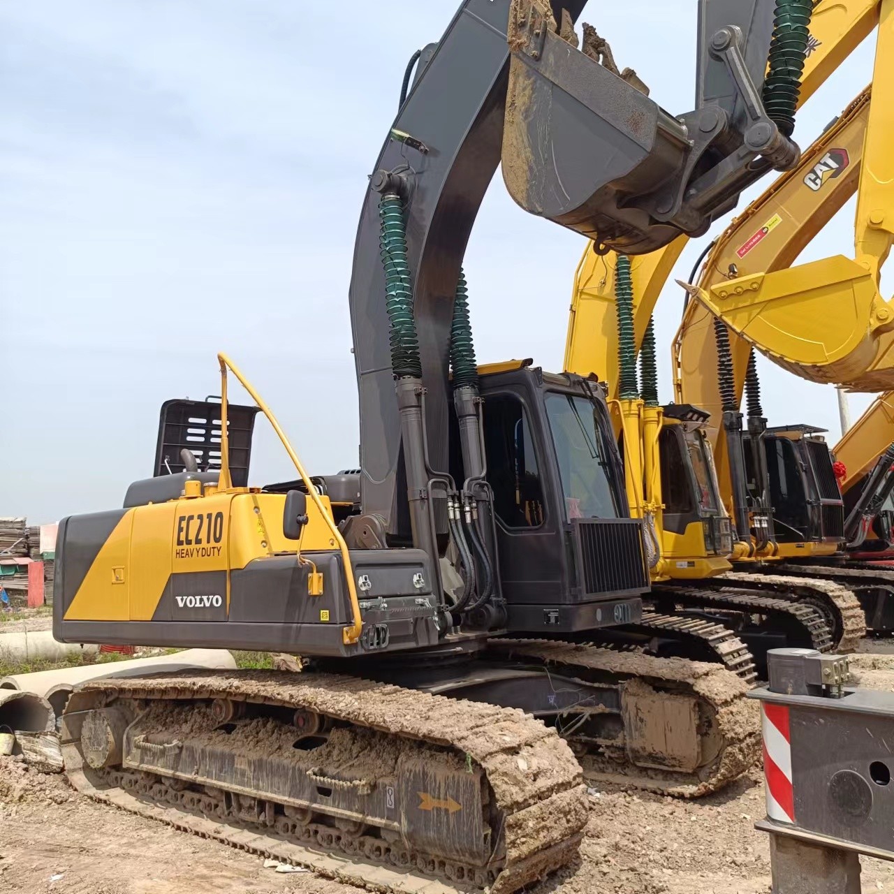 21 Ton Second Hand Excavator Machinery Used VOLVO 210 Excavator