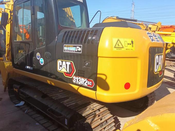 CAT 313D Second Hand Excavator 13.4 Ton Digger With Backhoe Internal ...