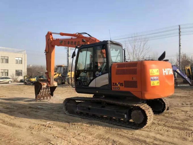 Strong Power EX100 10T Wheeled Used Hitachi Excavator